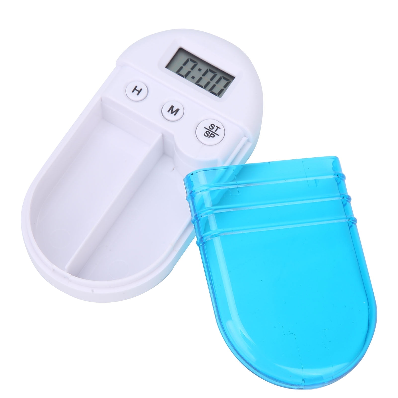 LIYJTK Digital Pills Case Timer,Medicine Pills Case,Electric Medicine Storage Organizer Digital ...