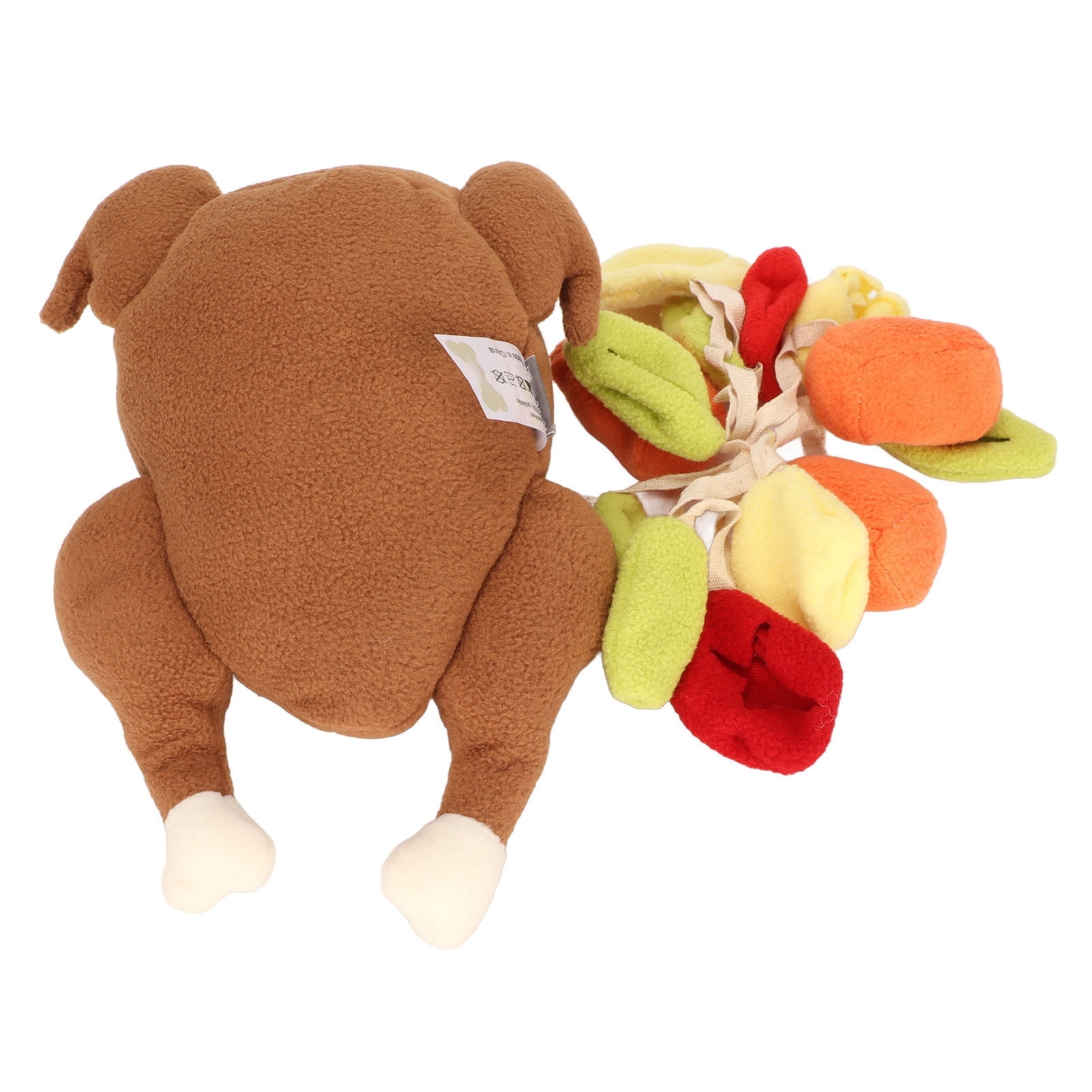LIYJTK Dog Snuffle Toy,Roast Turkey Vegetable Sniffing Toys Pets Hide ...