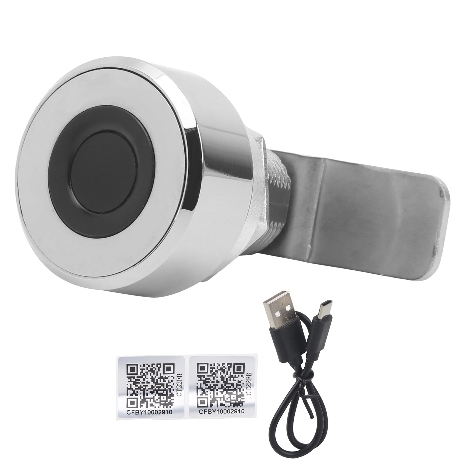 LIYJTK Smart Cabinet Keyless Lock, Smart Biometric Cabinet Lock ...