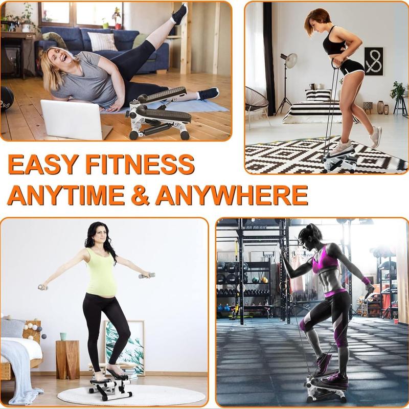 LIYNLE Compact Sunny Health Fitness Mini Stepper for Low-Impact Cardio ...