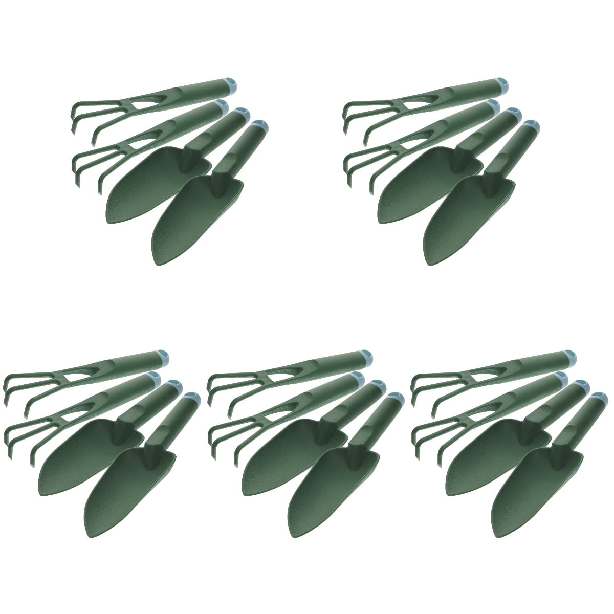 LIYUNMIAO 10 Sets of Hand Trowel Plastic Hand Trowel Rake with ...