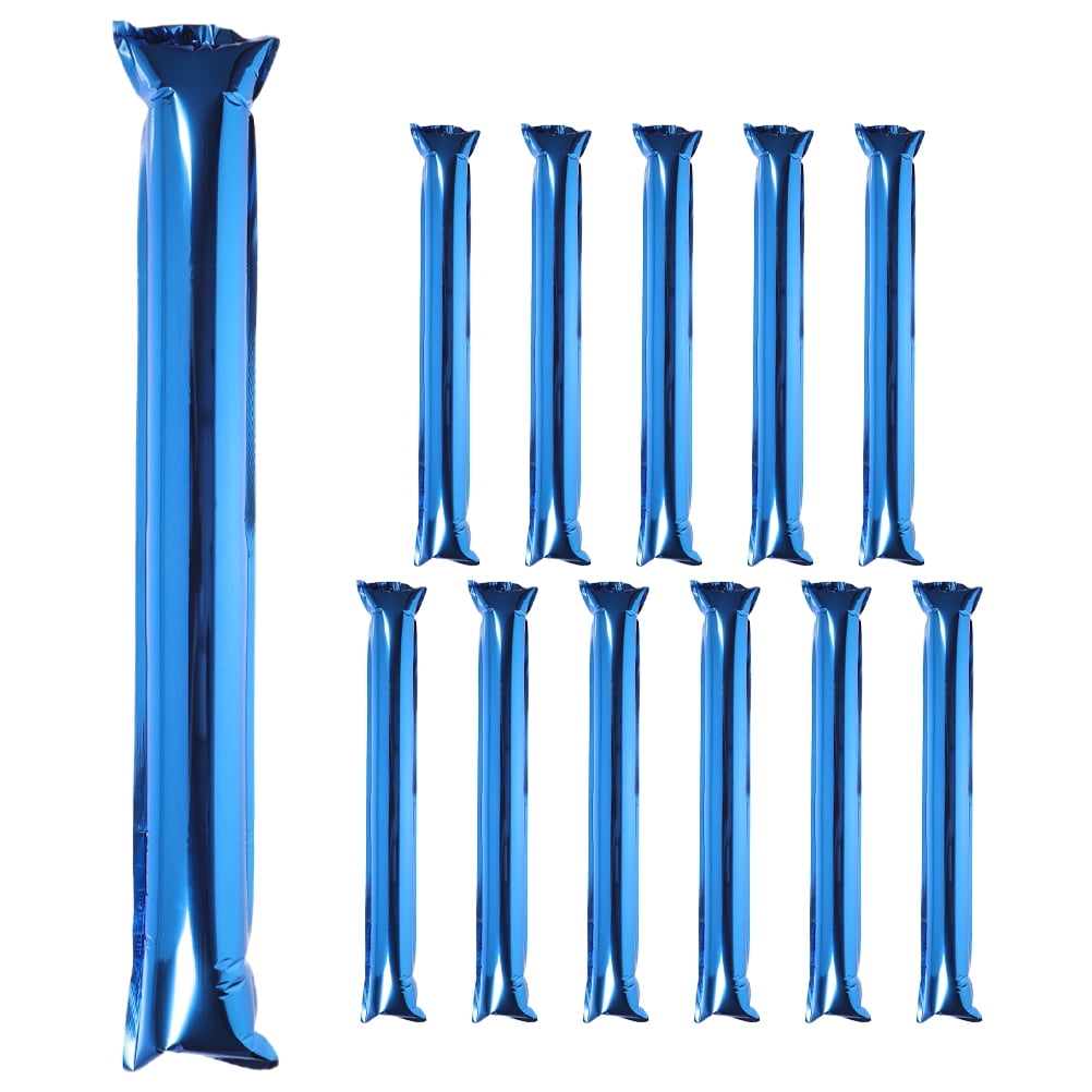 LIYUNMIAO 12pcs Inflatable Boom Plastic Sticks Cheering Stick Noise ...