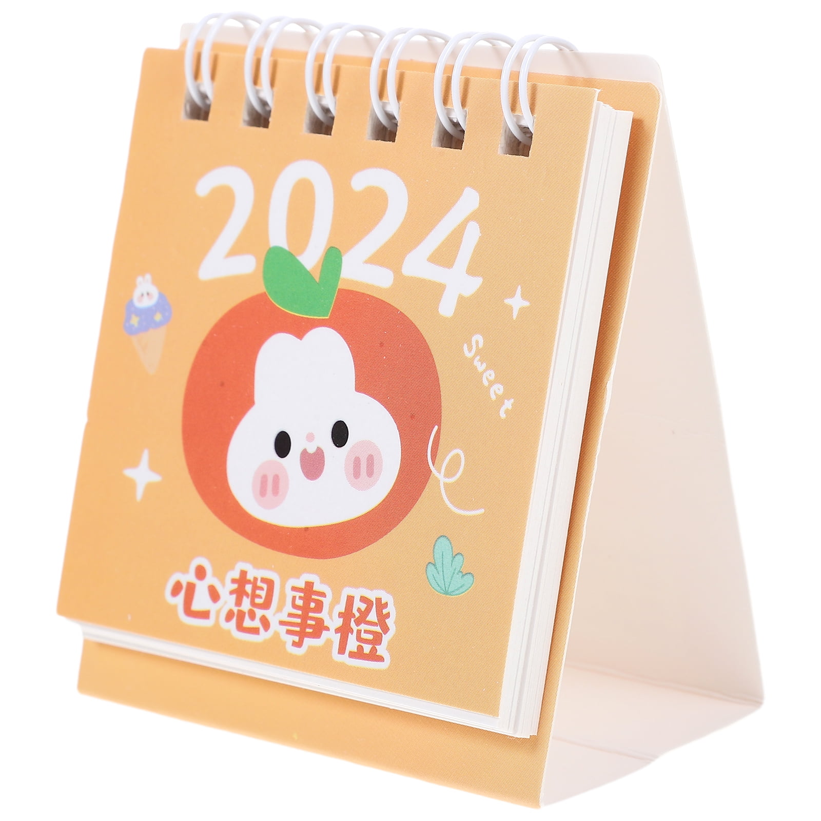 HINTRMENT Household Monthly Calendar in Orange Color for Individuals ...