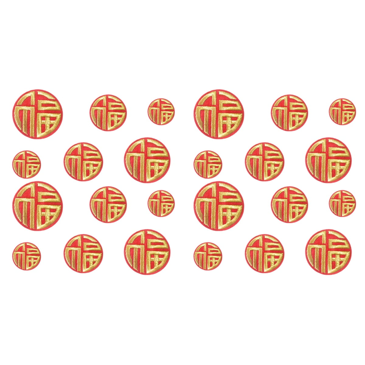 LIYUNMIAO 24 Pcs Iron on Patches Embroidered Applique Clothing Patches ...