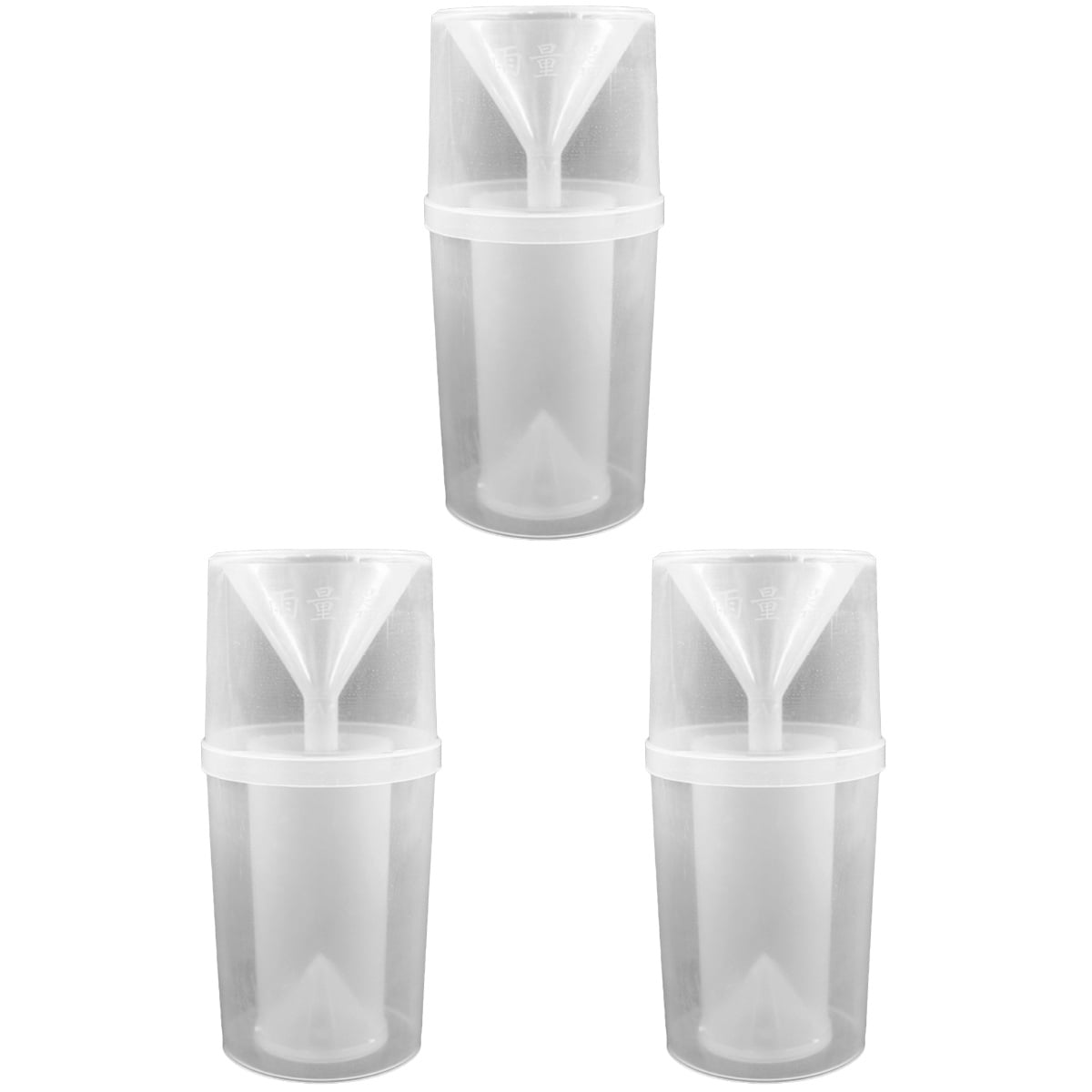 LIYUNMIAO 3 Sets Rain Gauge Rain Measurement Tool Elementary Science ...