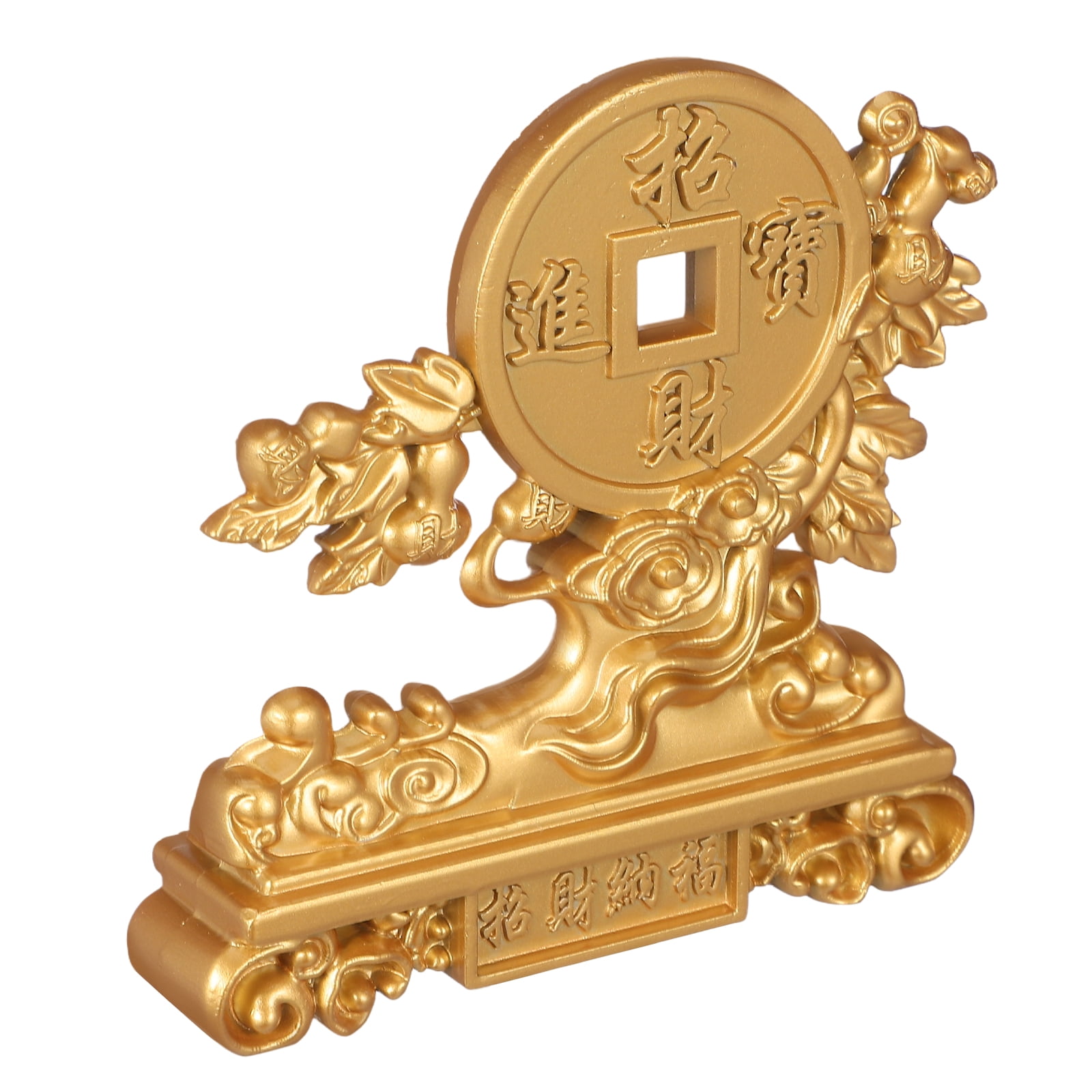 LIYUNMIAO Feng Shui Money Tree Golden Money Prosperity Tree Money Tree ...