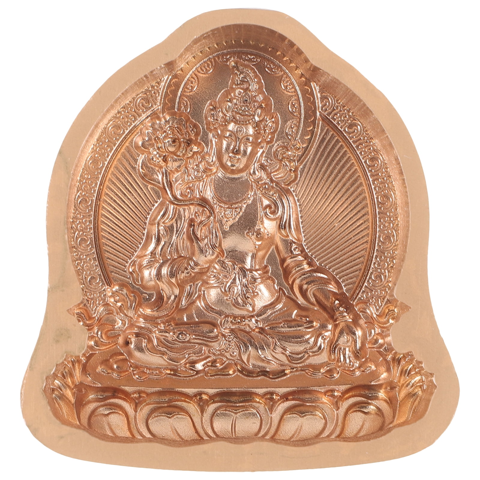 LIYUNMIAO Metal Buddha Statue Mold for Clay Sculpture DIY Craft ...
