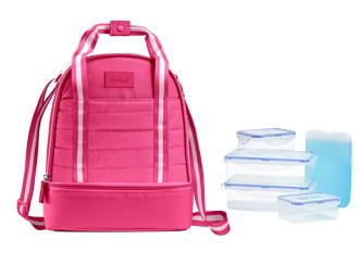 LIZA ATHLEISURE LUNCH SET HOT PINK DC - Walmart.com
