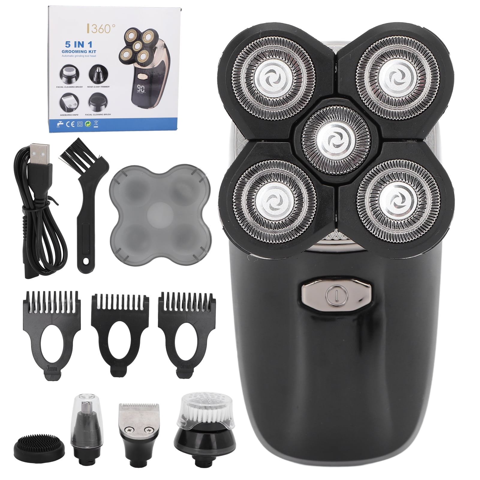 LIZEALUCKY Groomie Head Shaver,Head Shavers for Bald Men,Waterproof ...