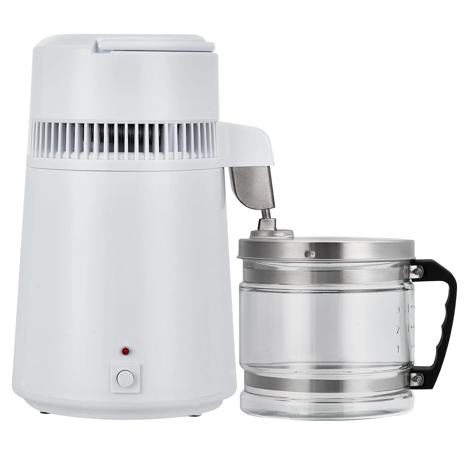 LIZHOUMIL Countertop Water Distiller 4L/6L, 750W-900W Stainless Steel ...