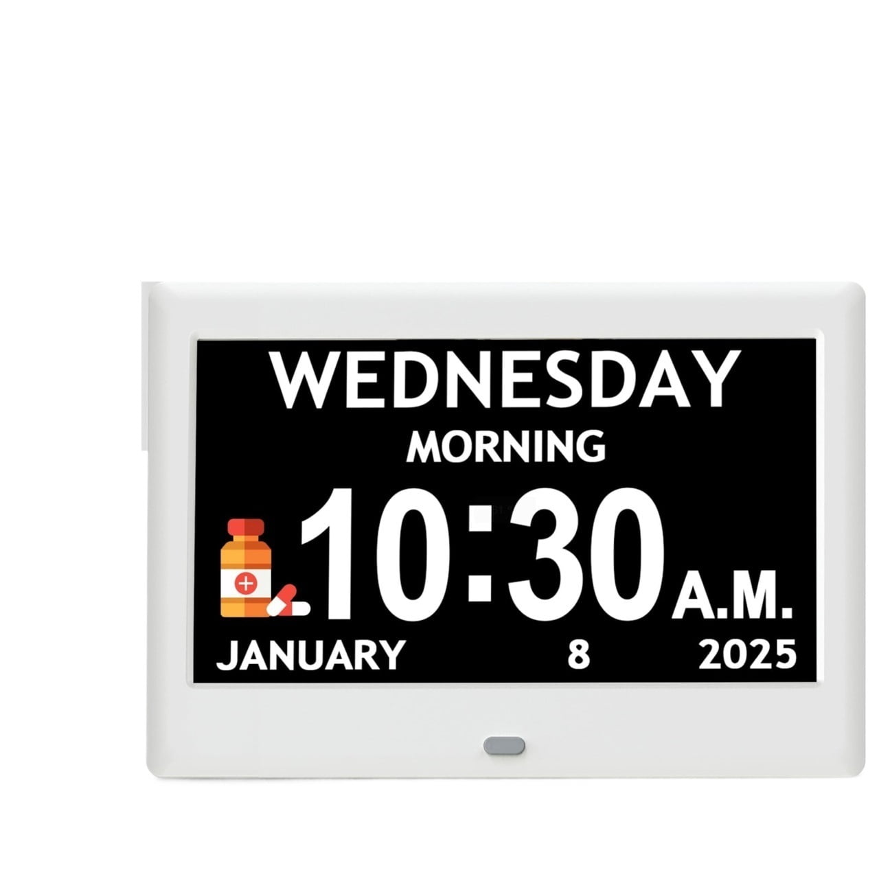 LIZZ 2025 NEW, Digital Clocks, 7'' Dementia Clock with Date and Time ...