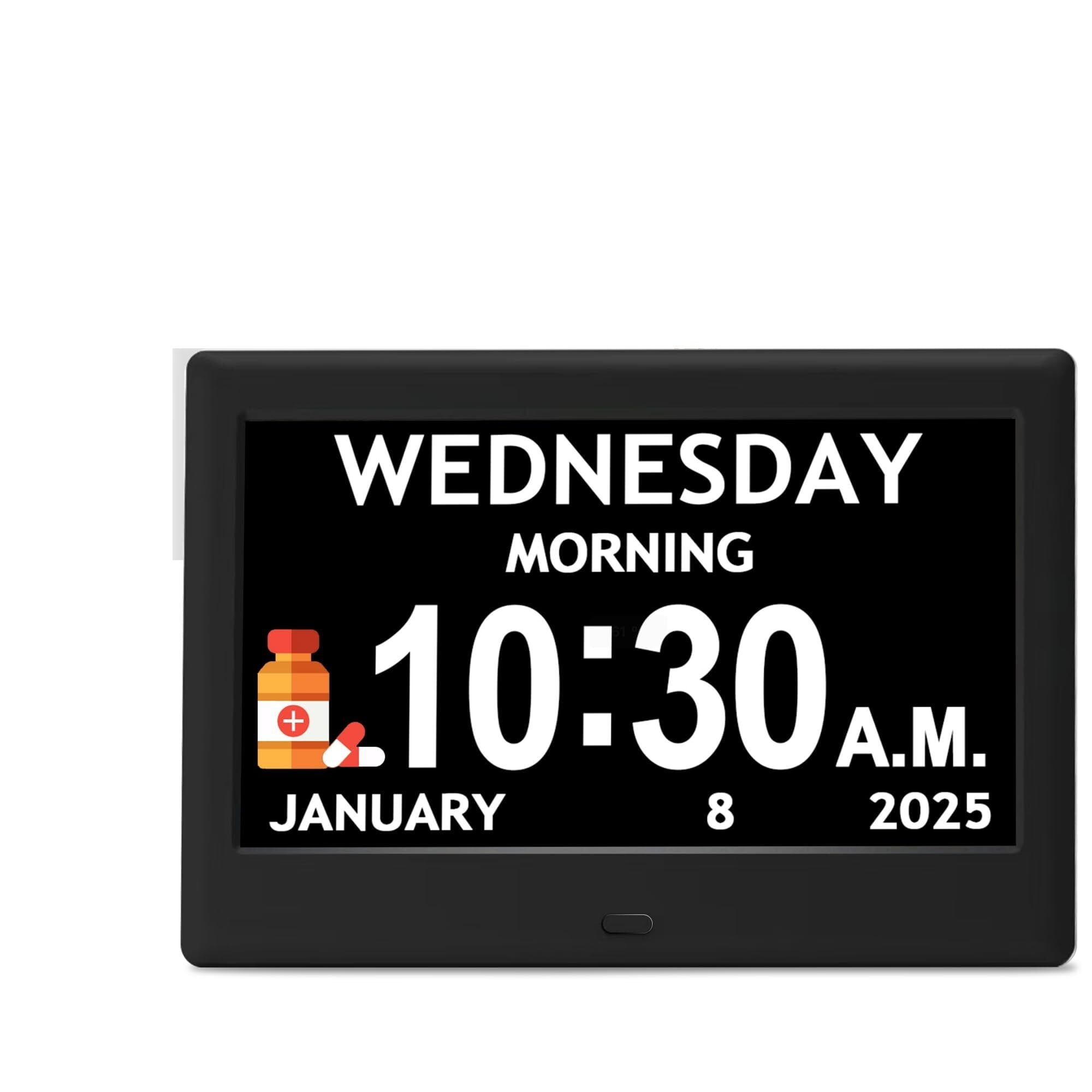 LIZZ 2025 NEW, Digital Clocks, 7'' Dementia Clock with Date and Time ...