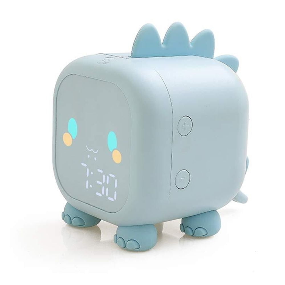 LIZZ Alarm Clock Kids Dinosaur Alarm Clocks Girls Pink Digital Alarm ...