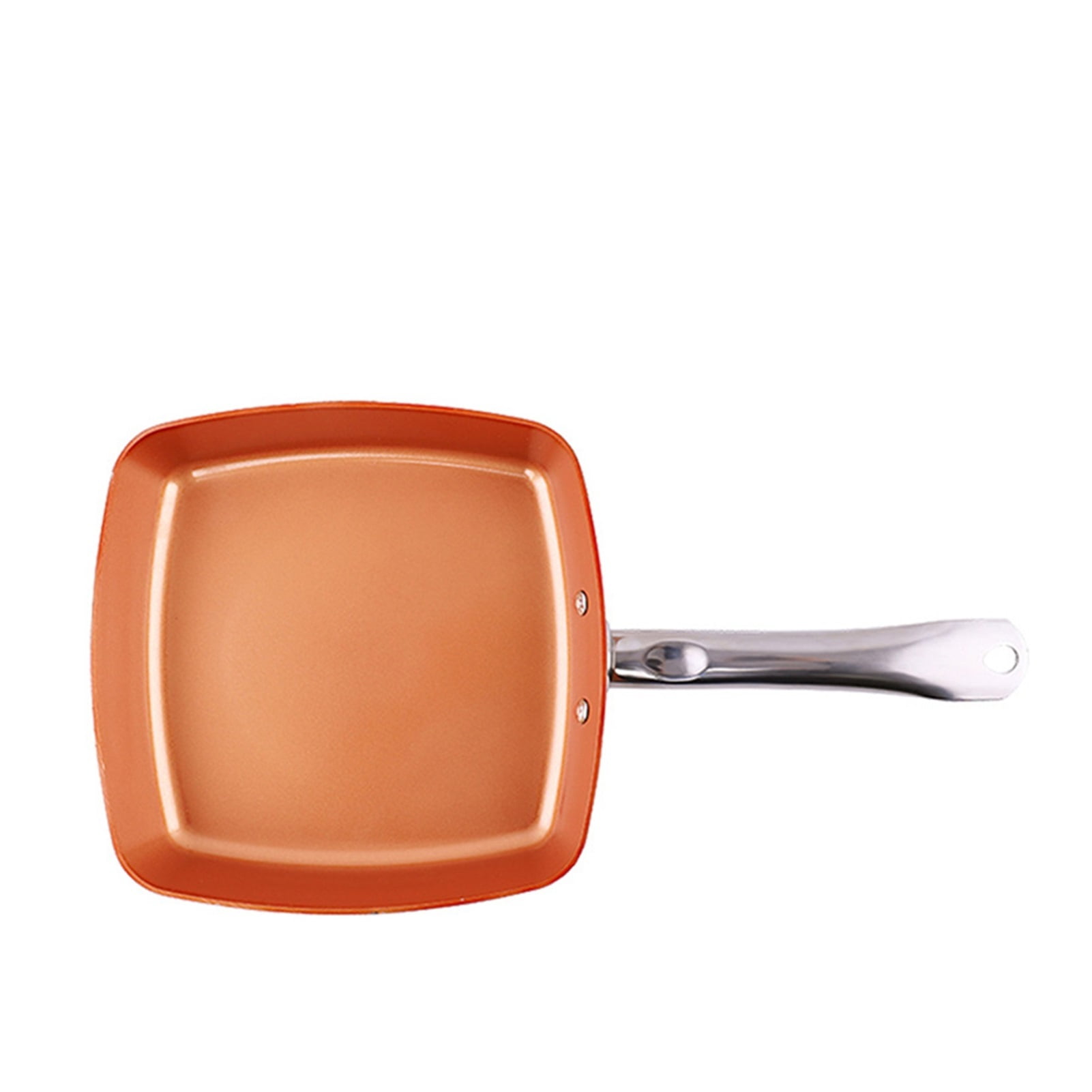 LIZZ Non-stick Copper Frying Pan Induction Chef Pans Saucepan Oven ...