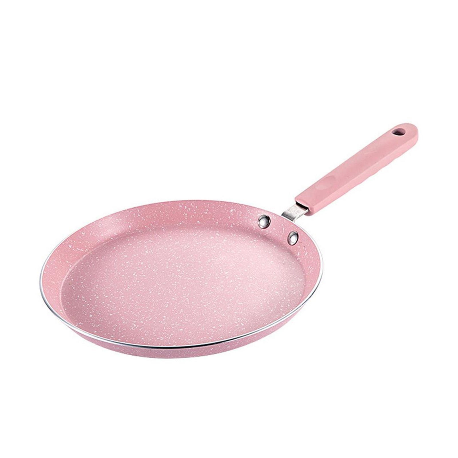 LIZZ Pink Non-Stick Pan Granite Stone Pan Nordic Mini Omelets Fried ...