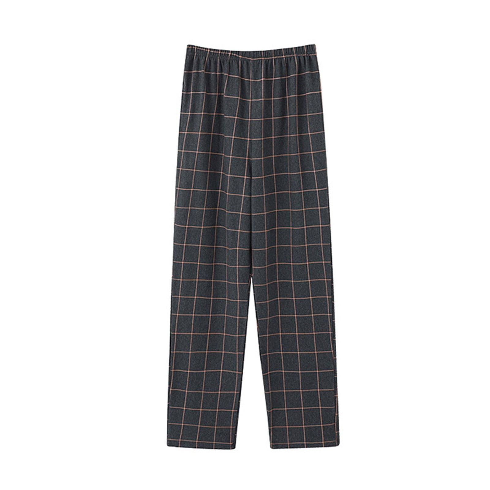 LIaqionyy Big and Tall Pajama Pants for Mens Plaid Bottoms Loose Long ...