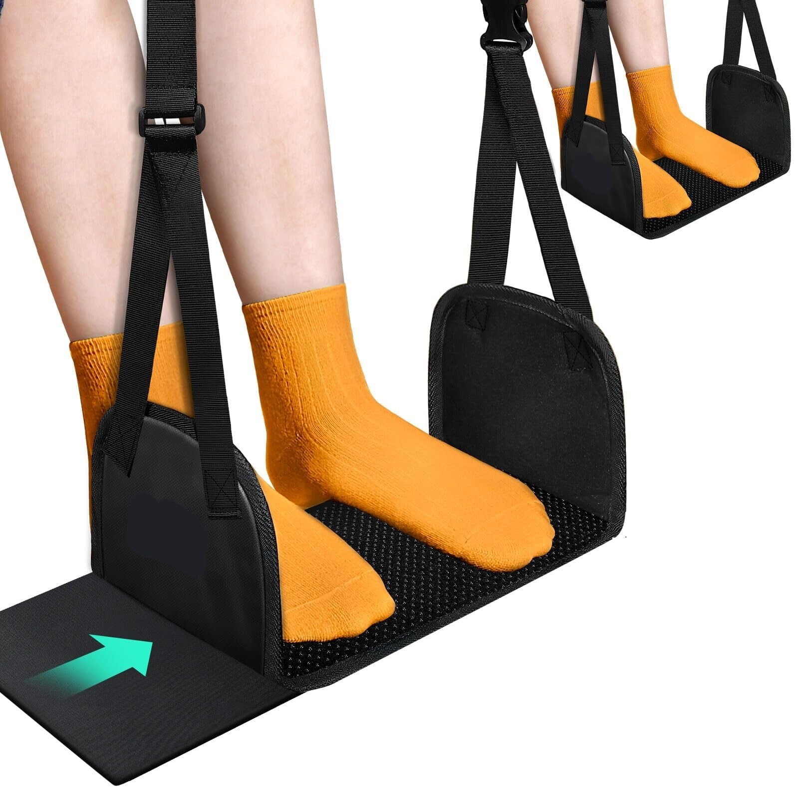 LIgb 1-Pack Airplane Foot Rest - Portable and Adjustable Airplane Foot ...