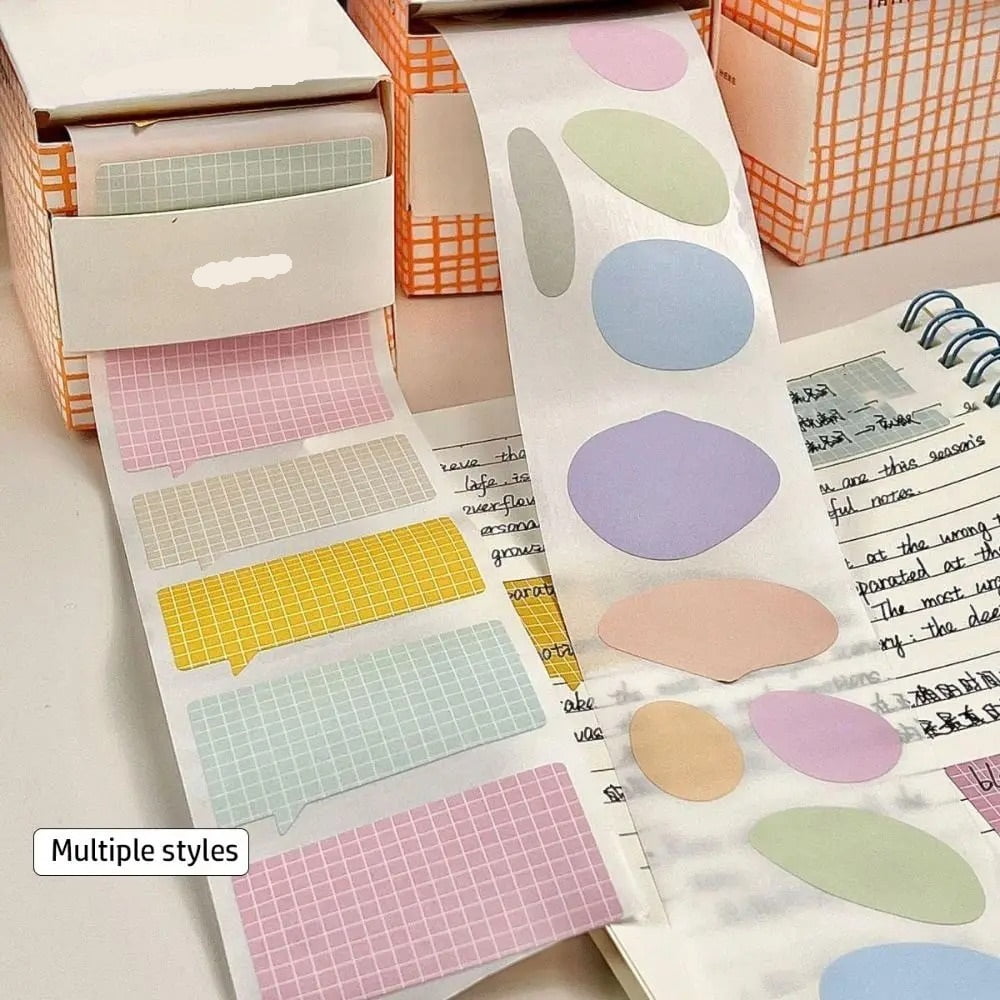 LIgb 100 Pieces Pull-Out Sticky Note Book Creative Sticky Notes Label ...