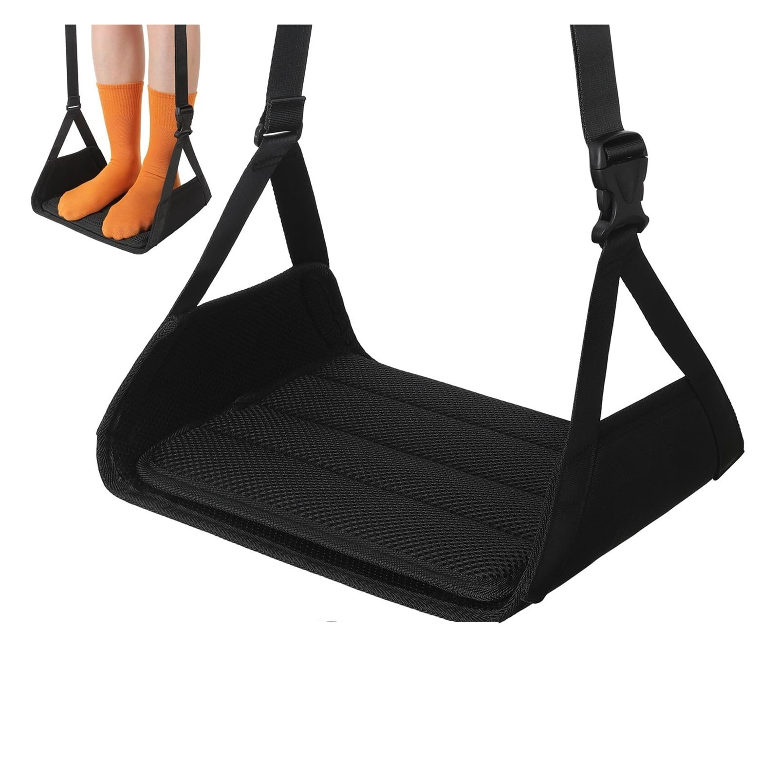 LIgb Airplane Foot Rest Hammock for Long Flights - Adjustable Travel ...