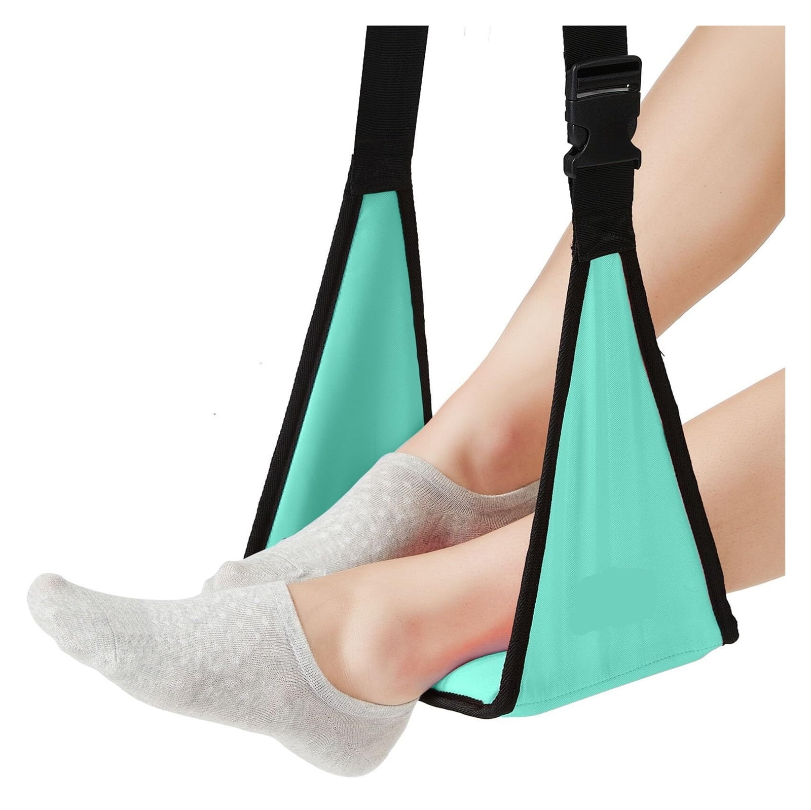 LIgb Airplane Footrest, Portable Travel Foot Hammock, Memory Foam ...