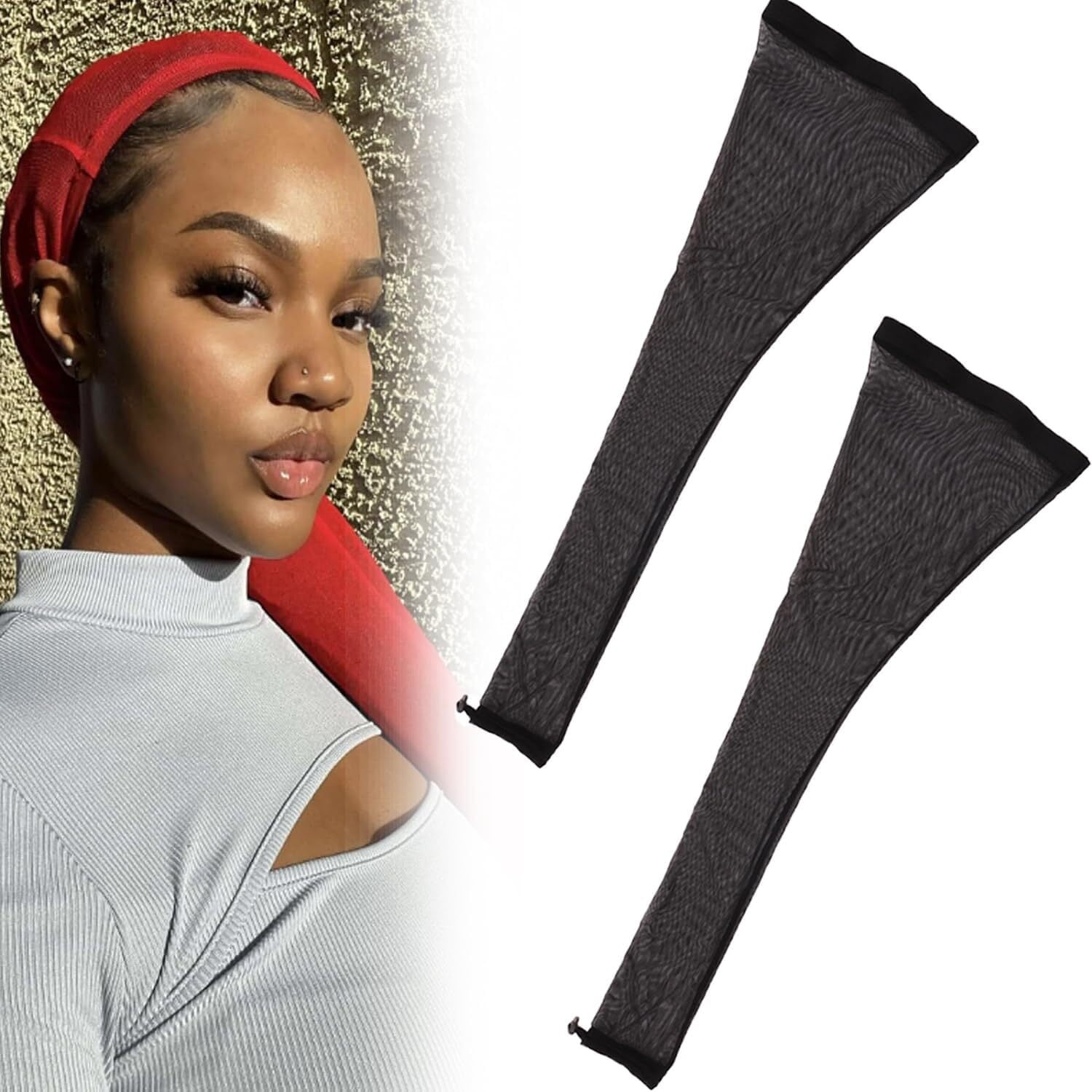 LIgb Hair Weave Sleeve for Locs with Drawstring, Loc Sleeve for ...