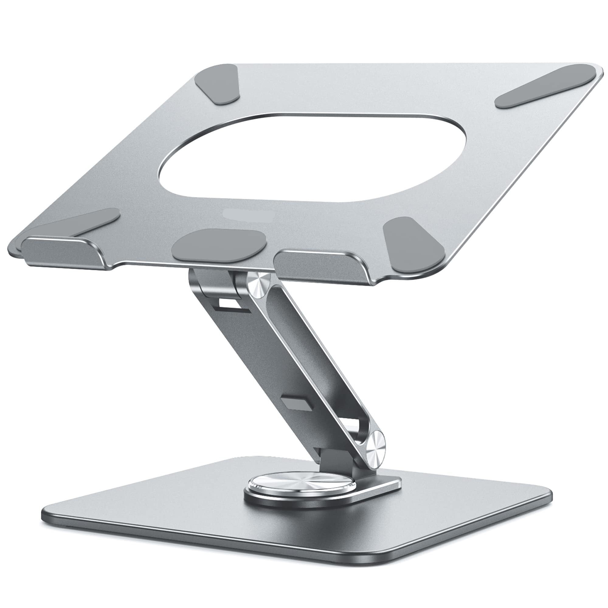 LIgb Laptop stand with 360-degree swivel base, ergonomic adjustable ...