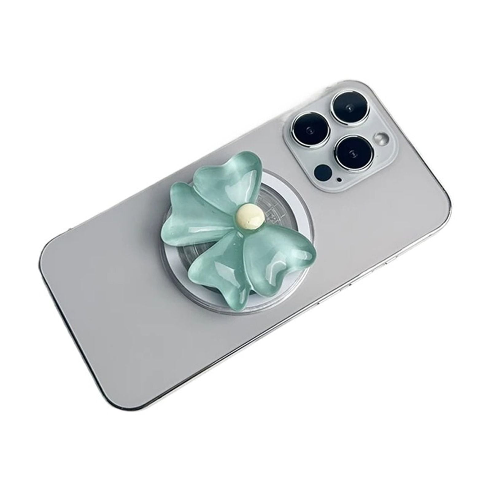 LIgb Magnetic Folding Phone Holder Cute Bow Socket Talk Grip For ...