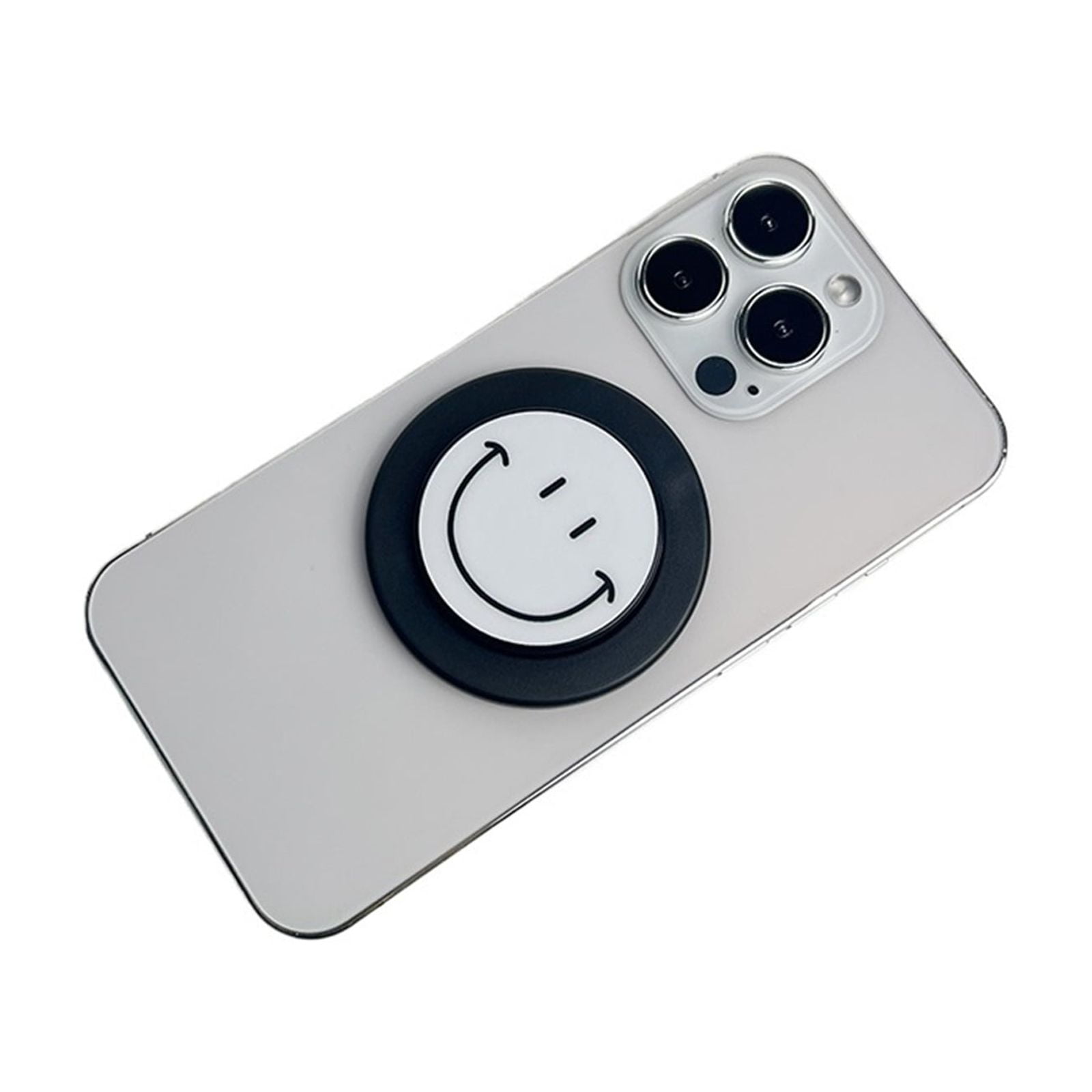 LIgb Socket Talk Tok Grip Cute Happy Face Phone Holder For Magsafe ...