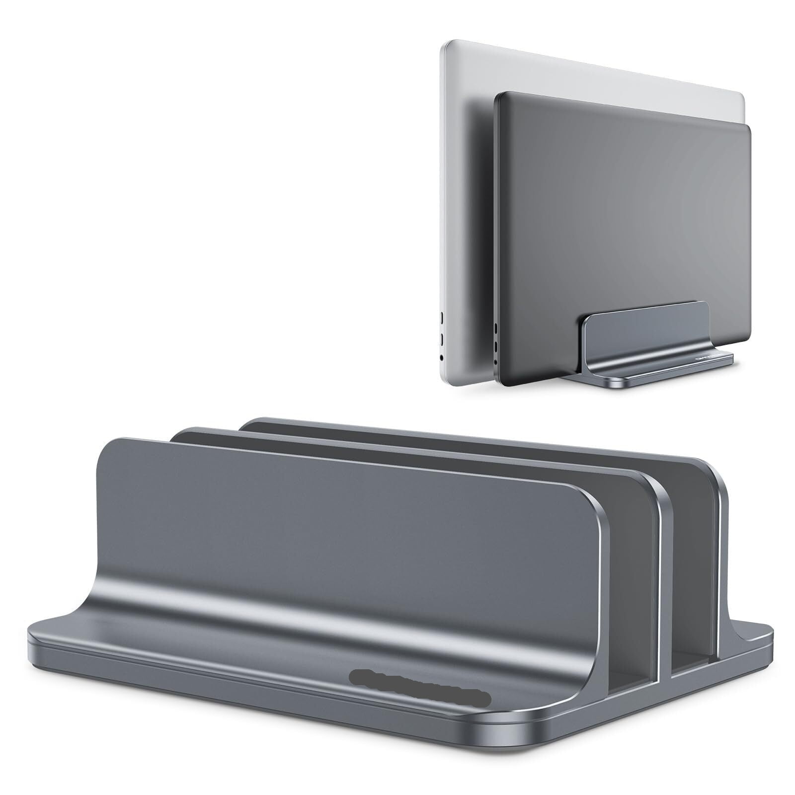 LIgb Updated Dock Version Vertical Laptop Stand with Adjustable Base ...