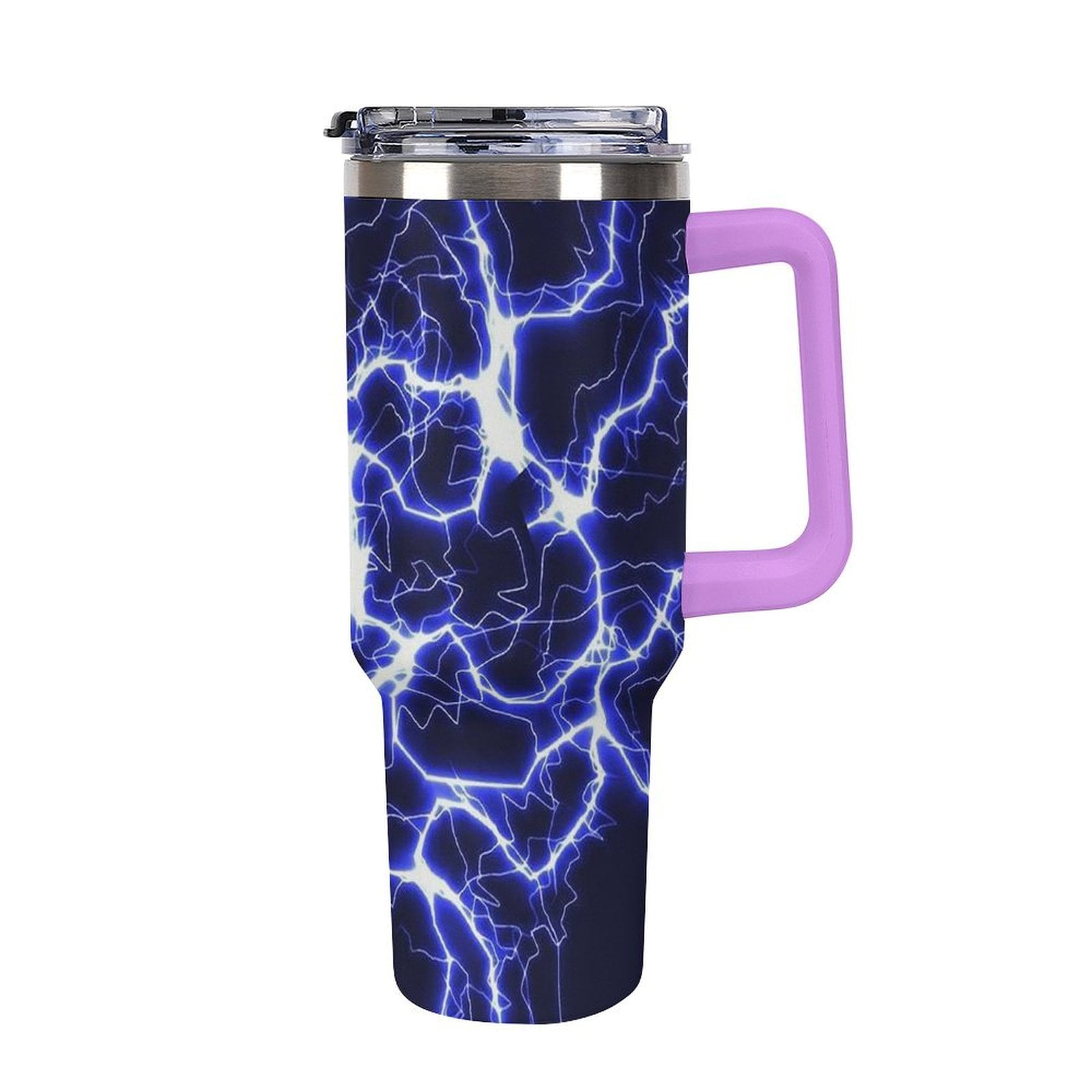 LIghtning Stainless Steel Straw Large Capacity Car Cup Commuter Spill ...