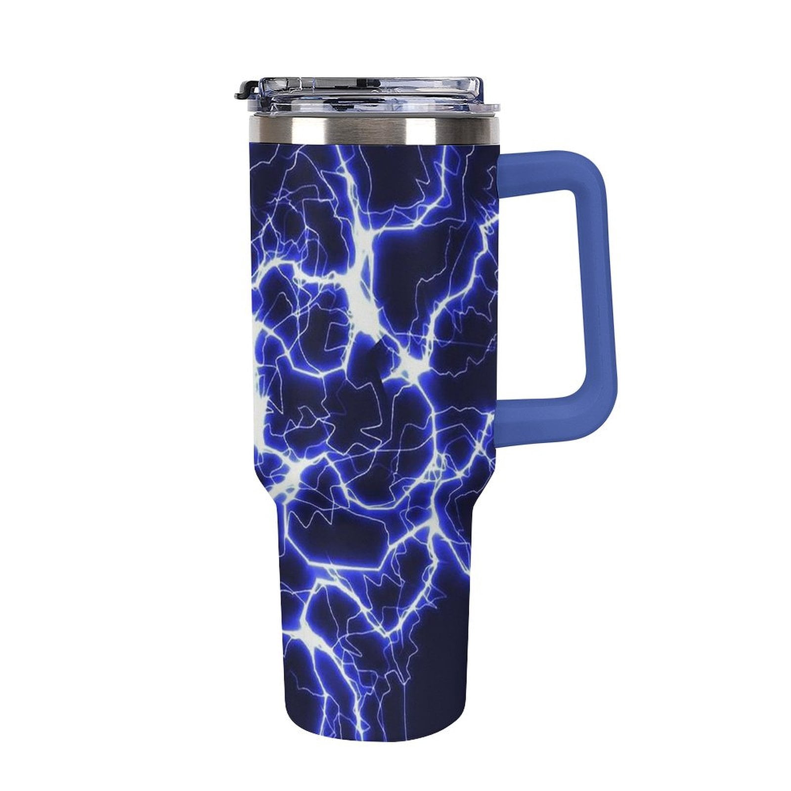 LIghtning Stainless Steel Straw Large Capacity Car Cup Commuter Spill ...