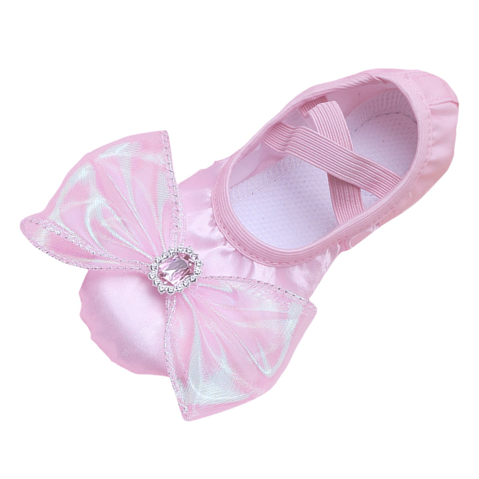 REDARER Ballet Shoes for Girls,Soft Leather Ballet Slippers No-Tie Warm ...