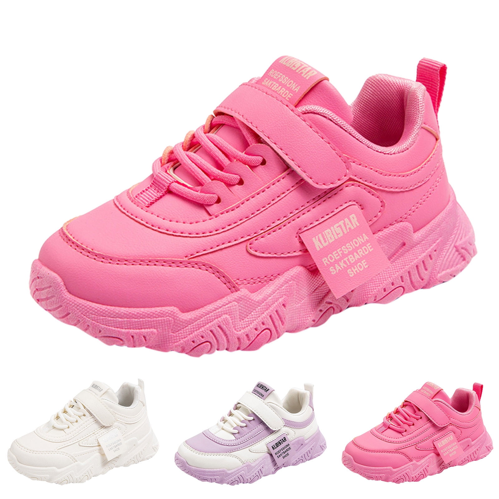LIhncine Chunky Sneakers for Girls Platform Tennis Fashion White Dad ...
