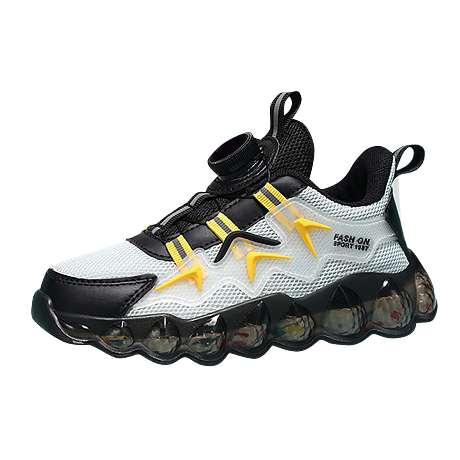 LIhncine Kids Lightweight Fashion Sneakers Breathable Running Shoes Kid ...