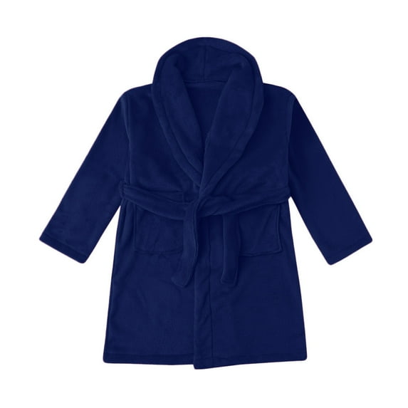 LIhncine Kids Robe, 100% Cotton Terry Cloth Bathrobe, Spa Bath Robes ...
