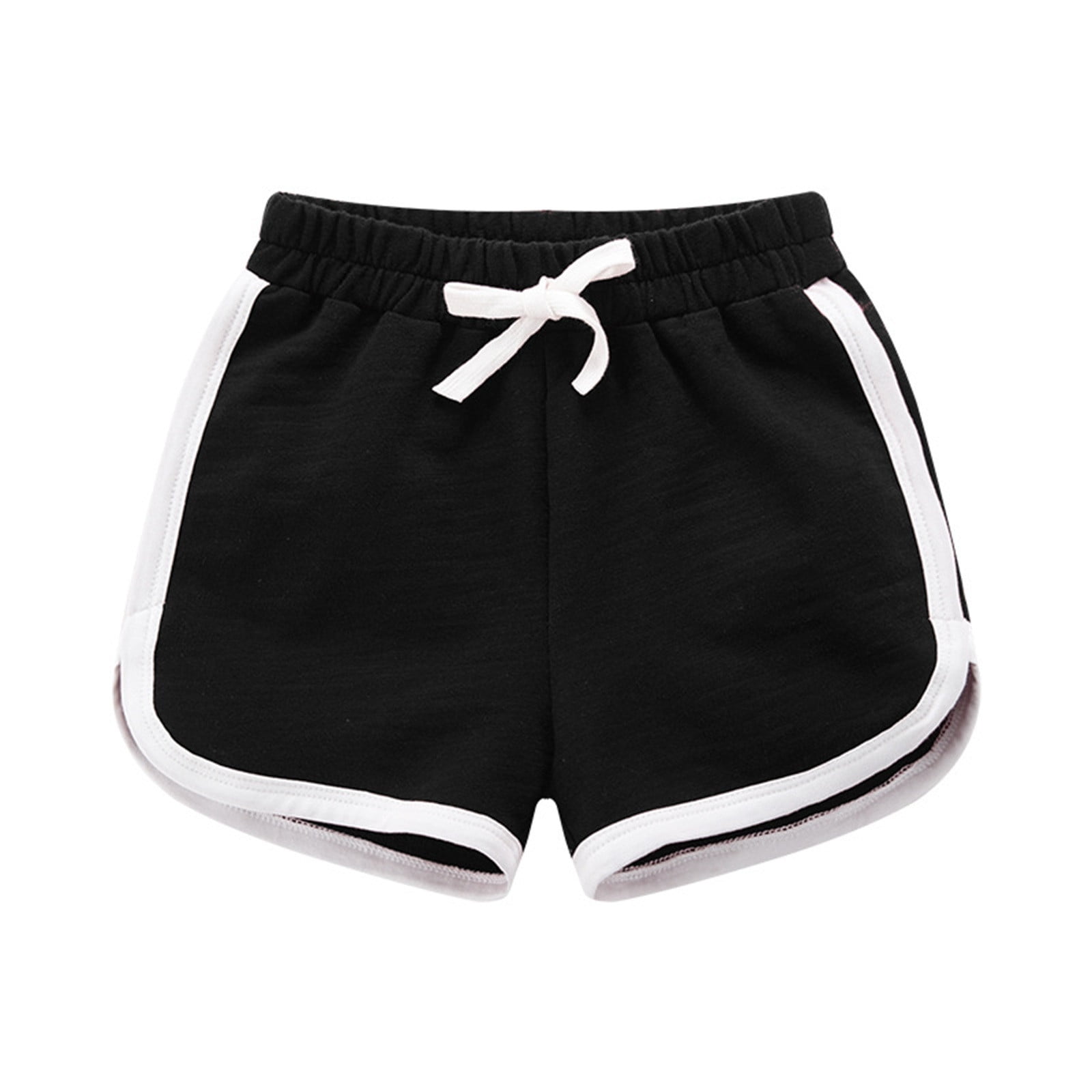 REDARER Little Big Girls Running Athletic Cotton Shorts toddler Kids ...