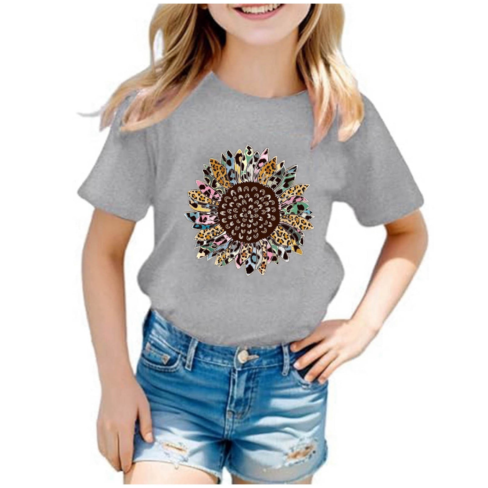 LIhncine T Shirt for Teen Girls Fashion New York Letter Graphic Print ...