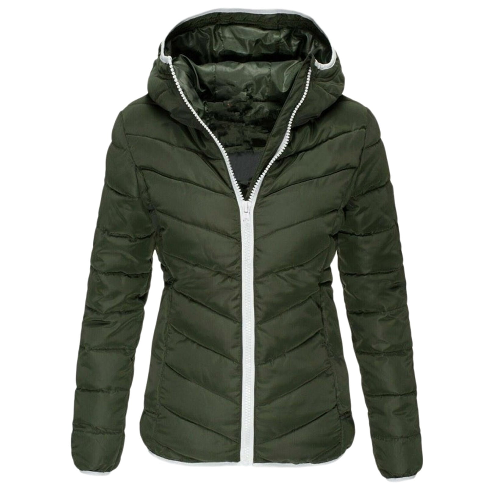 LIhncine Winter Puffer Coats for Women, Womens Lightweight Puffer ...