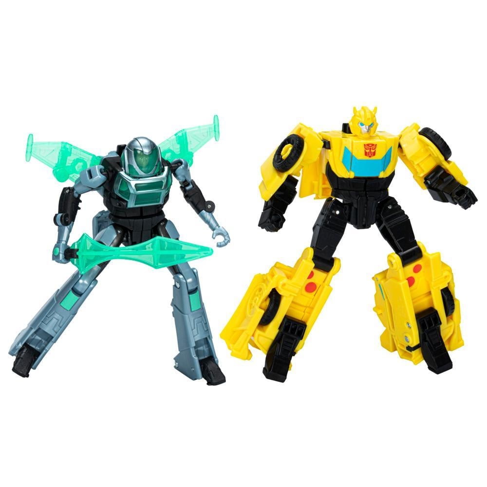 LJC Transformers EarthSpark Bumblebee and Mo Malto Cyber-Combiner ...