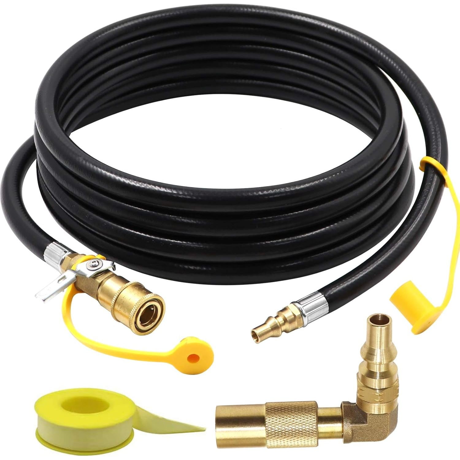 LJCP 12FT RV Quick Connect Propane Hose, Quick Connect Propane Hose for ...