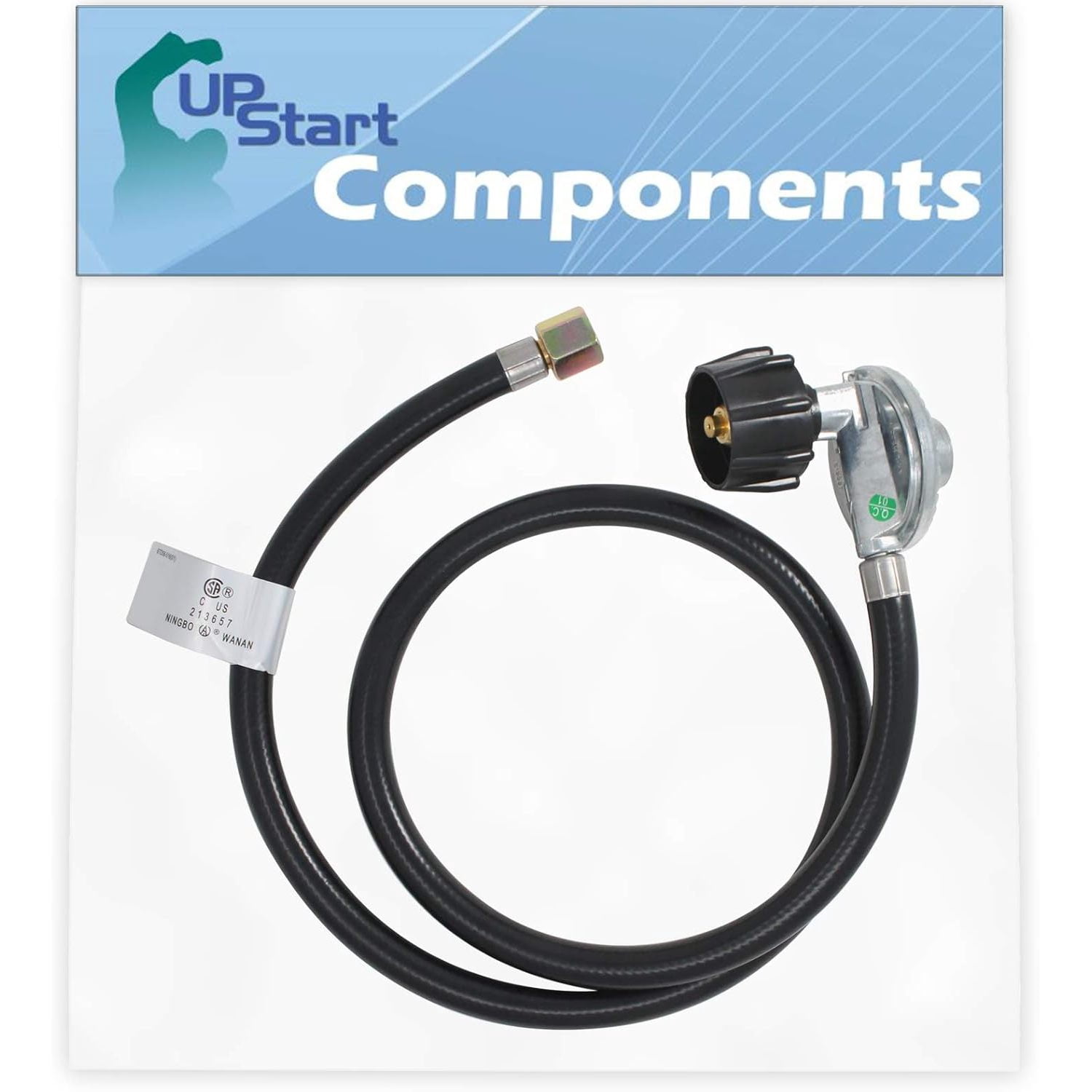 LJCP BBQ Gas Grill Propane Regulator Hose Replacement Parts for Weber ...