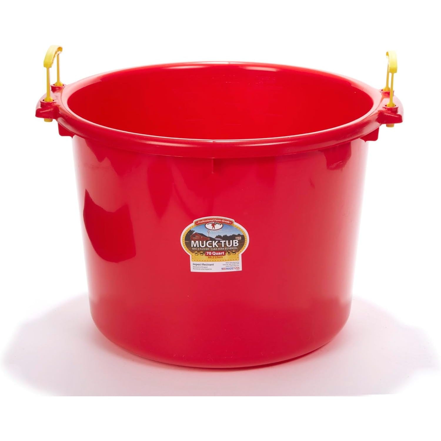 LJCP® Plastic Muck Tub | Durable & Versatile Utility Bucket with ...