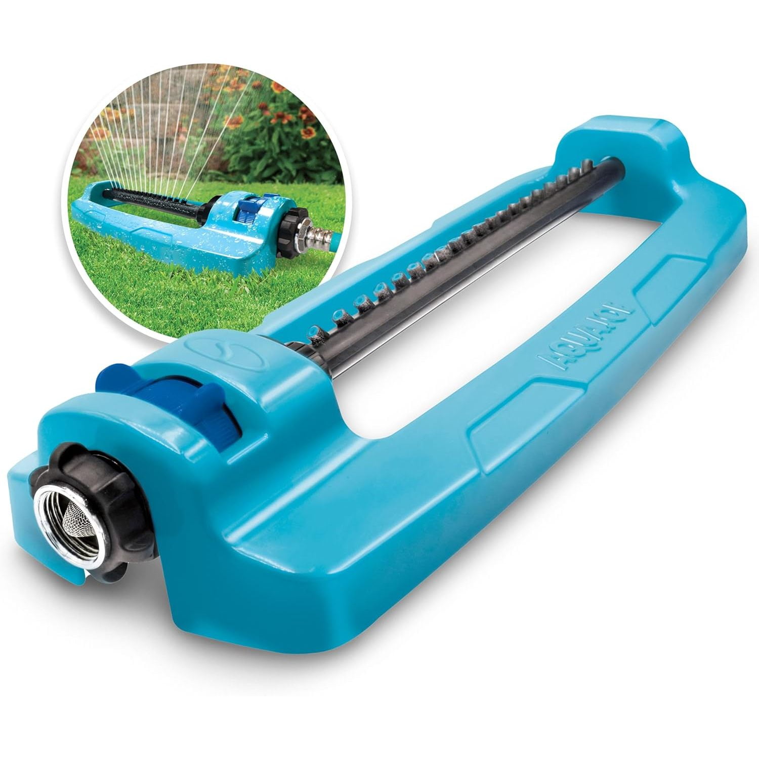 LJCP SJI-OMS16 Indestructible Metal Base Oscillating Sprinkler with ...