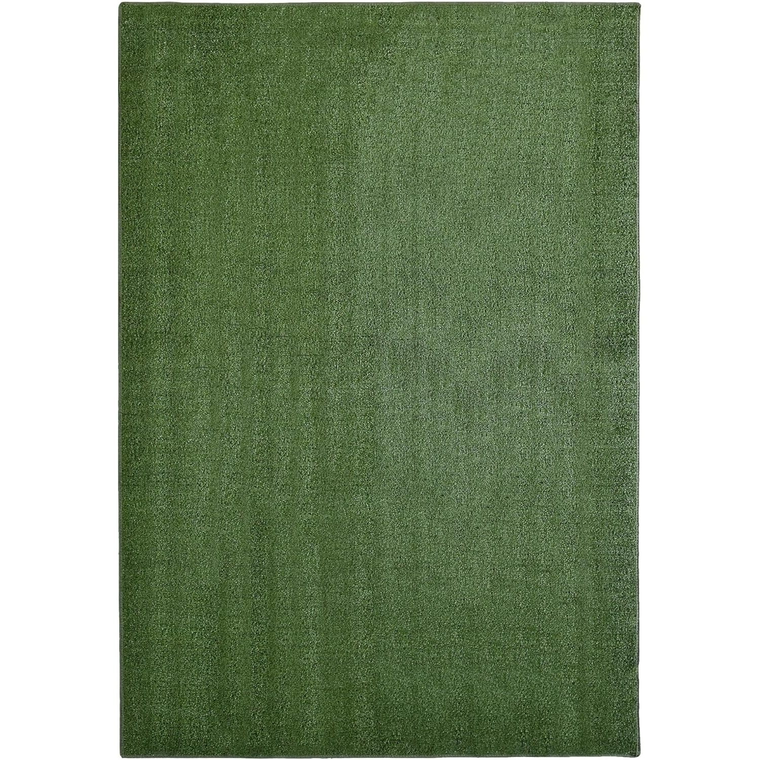 LJSP Indoor/Outdoor Turf Carpet, Sythentic Grass in Lawn Green 12'X10 ...