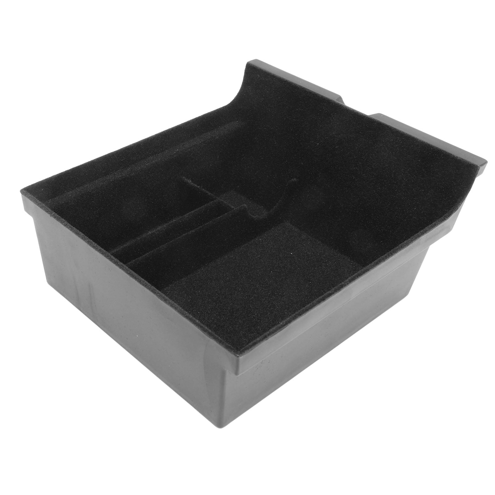 LJT Car Interior Storage Box Flocking Fabric Space Organizer ...