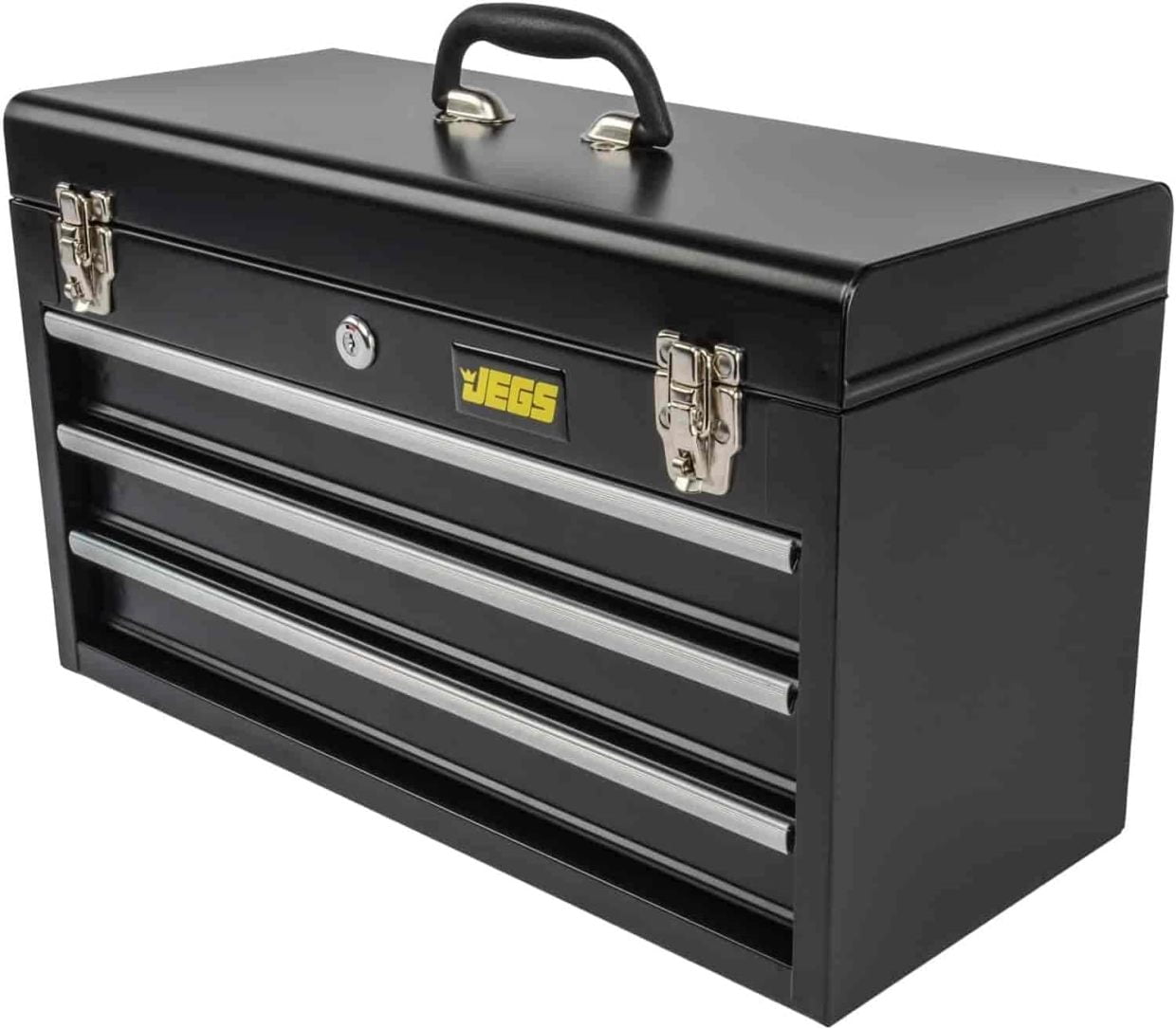LJUP 3-Drawer Toolbox - Metal Toolbox with Ball-Bearing Drawer Slides ...