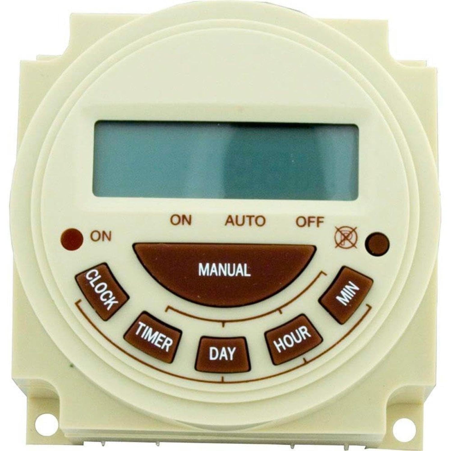 LJUP Pb374E Timer, 240V Spst 7-Day Digital Panel Mount Pool & Spa Timer ...