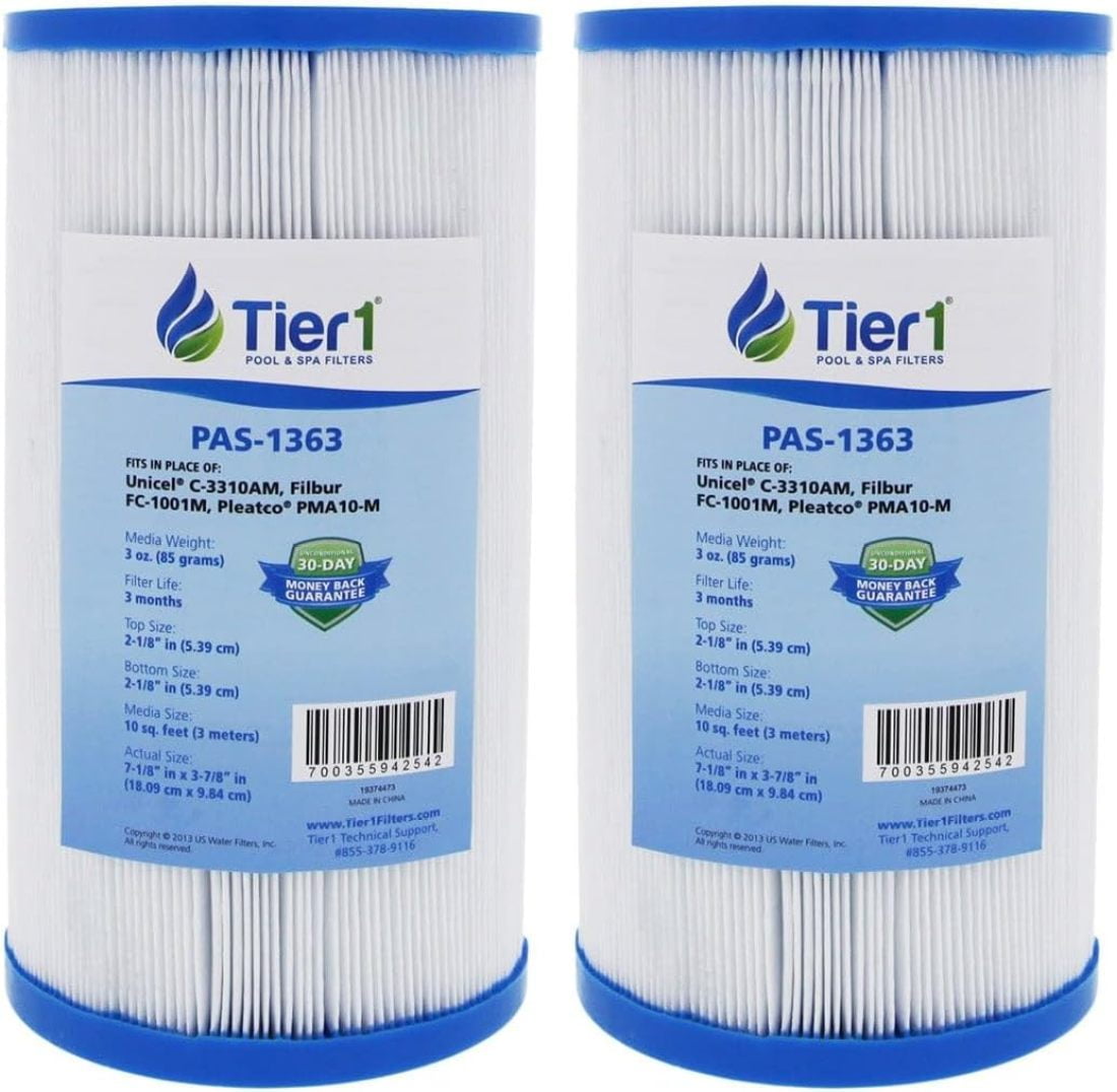LJUP Pool & Spa Filter Cartridge 2-pk | Replacement for Master Spa ...