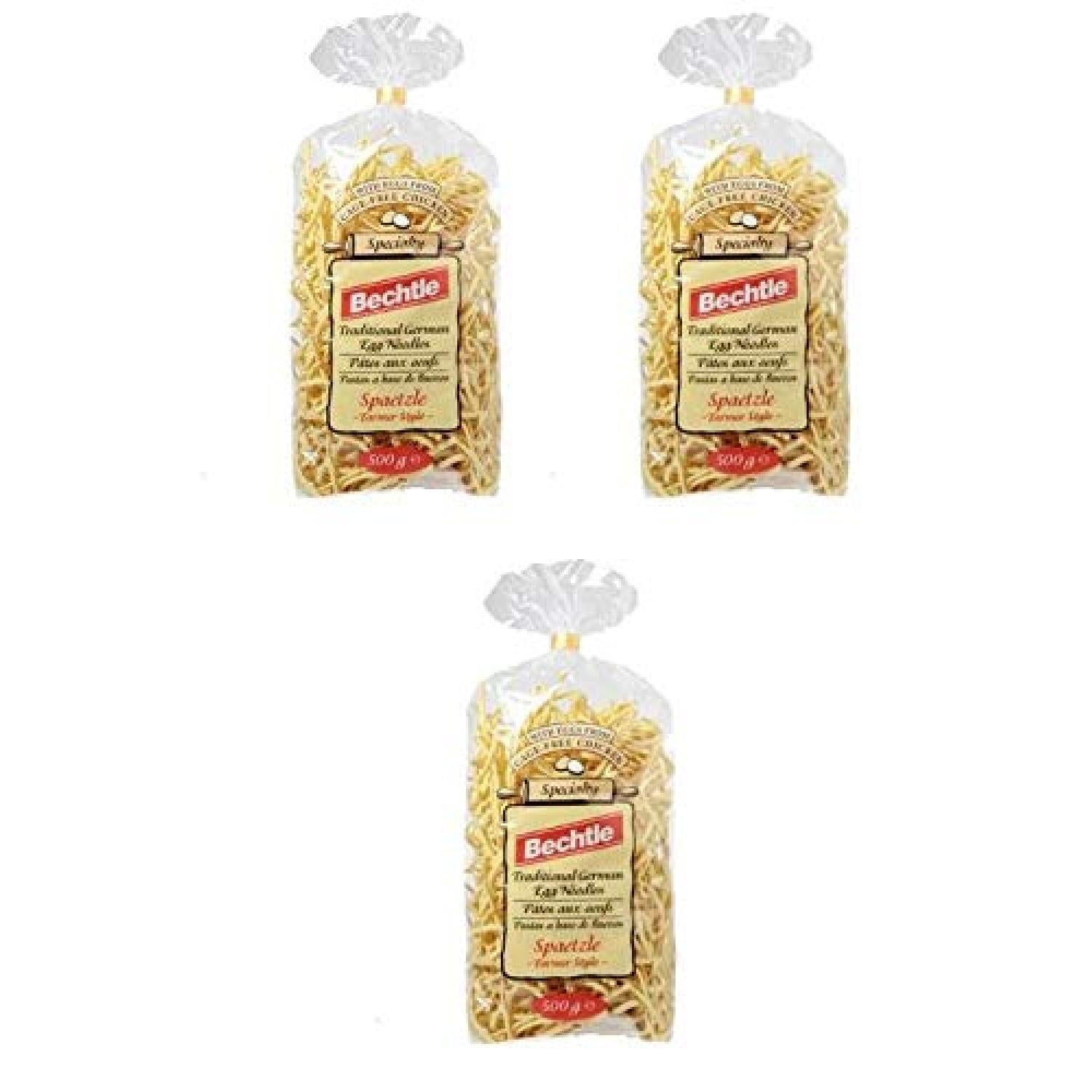 LJWF Traditional German Egg Pasta -Spaetzle Farmer Style (17.6 oz) Pack ...