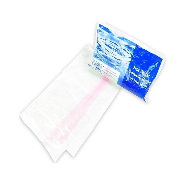 LK Packaging Elkay Water Soluble Bag 36" x 39" Transparent Green 100 ...